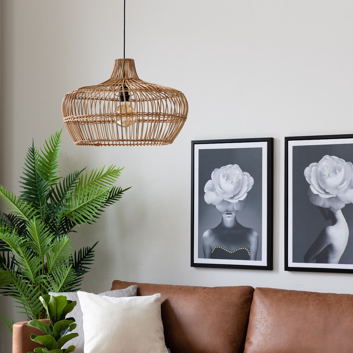 PR Home Kisha kattovalaisin luonnonväri 51 cm | Veke