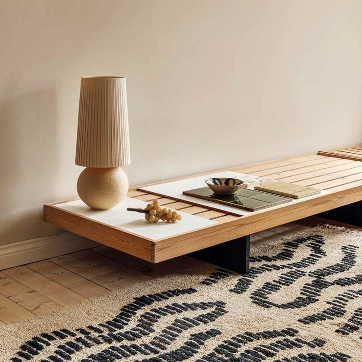 Finarte Dyyni puuvillamatto 200x300 cm beige - veke.fi