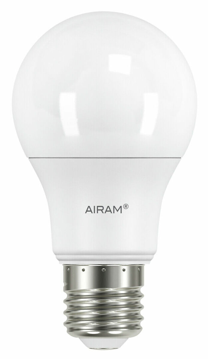 Airam Led-lamppu A60 827 806lm E27 DIM OP - veke.fi