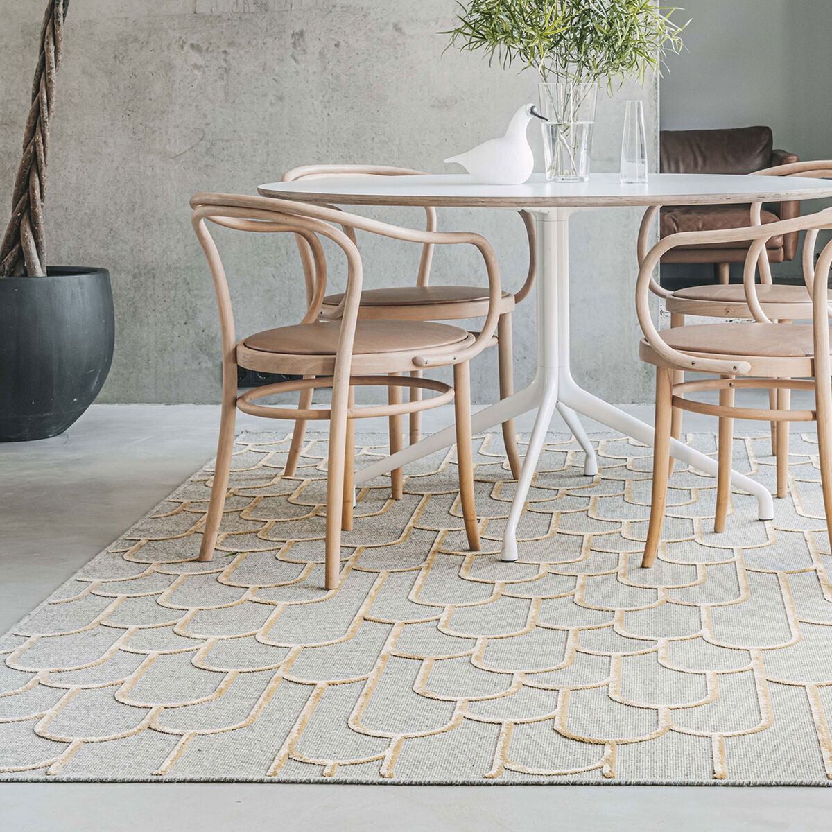 VM Carpet Paanu matto 80x200 cm 7 kulta - veke.fi
