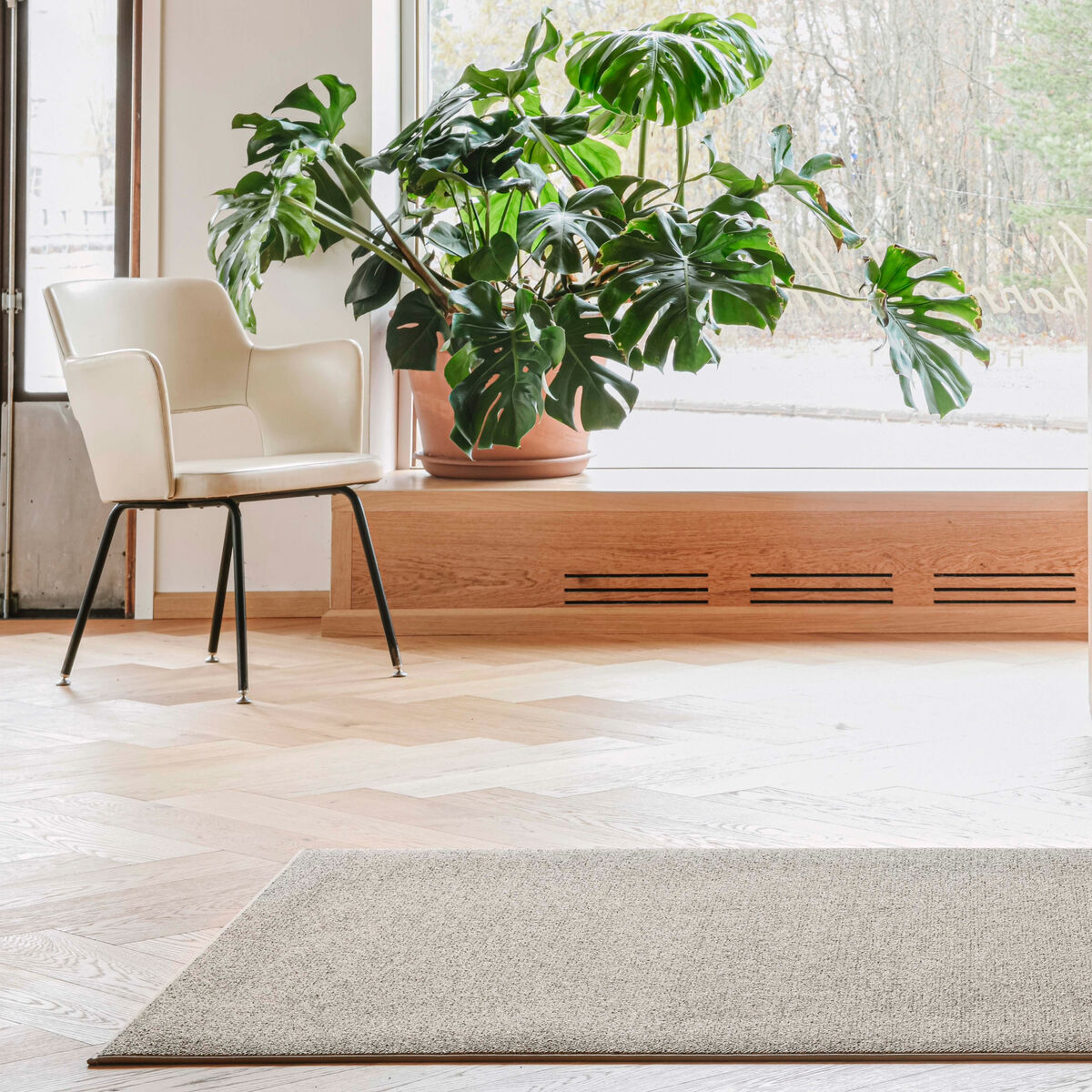 VM Carpet Tweed matto 80x150 cm 32 vaalea beige kantti 6290 - veke.fi