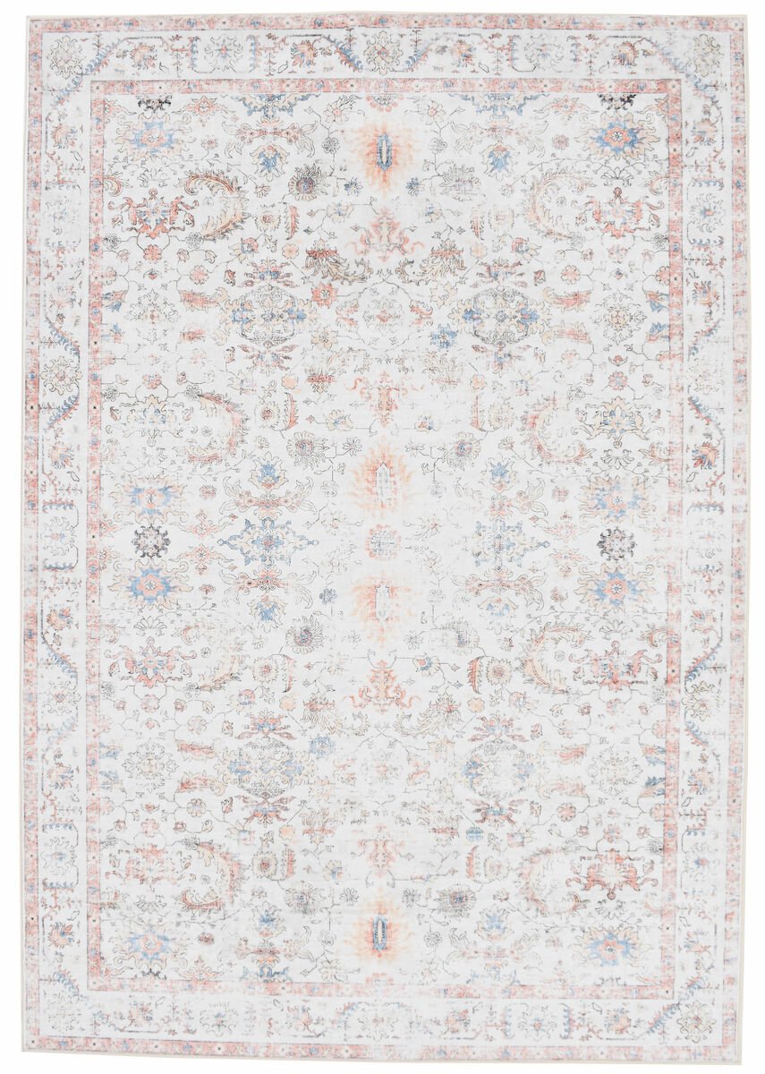 Malva matto 160x230 cm oranssi/valkoinen - veke.fi