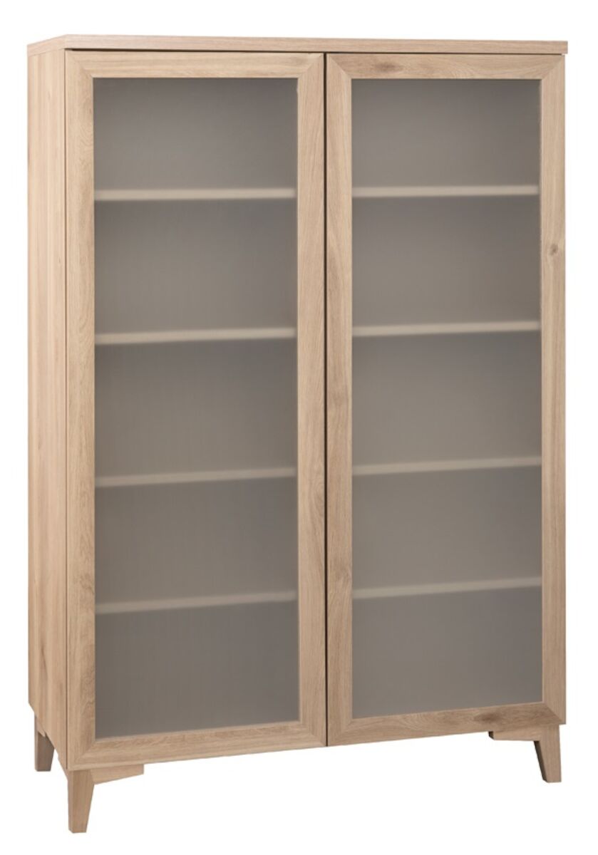 Niklas matala vitriini 100 cm N8.4 hunaja tammi - veke.fi Niklas matala vitriini 100 cm N8.4 hunaja tammi - veke.fi