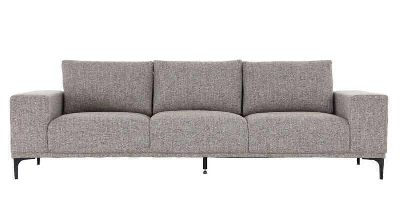 Asteri 3-istuttava sohva mocca Java 13, mustat jalat - veke.fi