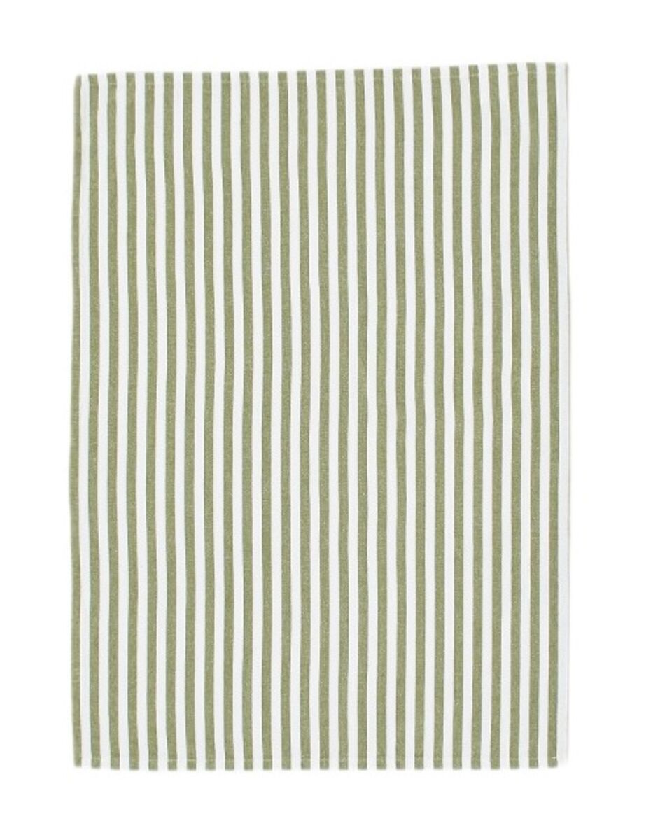 Liitu keittiöpyyhe 50x70 cm oliivi/valkoinen - veke.fi