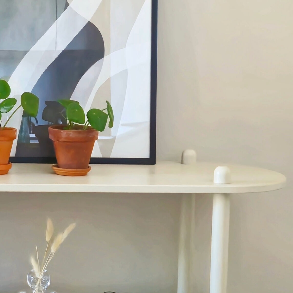 Askel hyllylevy pyöreällä päädyllä 165x35 greige - veke.fi