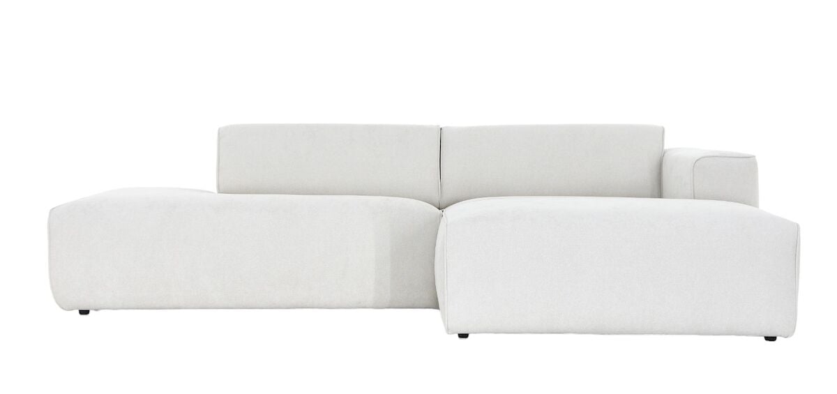 Hali divaanisohva avopäädyllä oikea Storm 02 valkoinen - veke.fi
