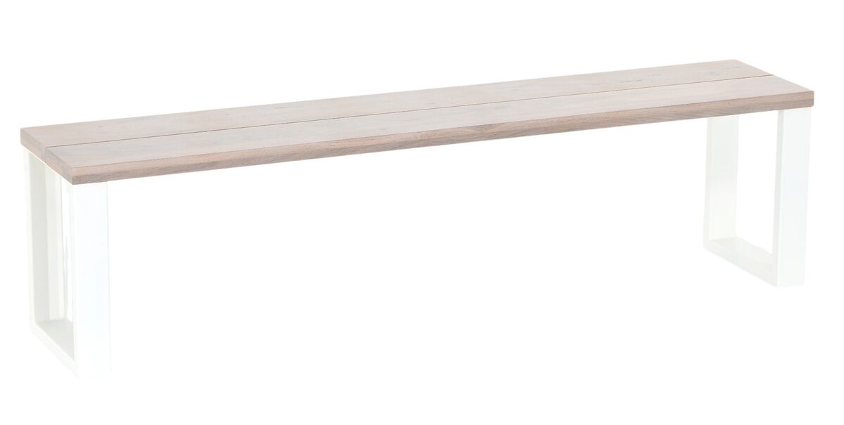 Manner tammi penkki 170x35,5 cm valkolakattu tammi/valkoinen - veke.fi