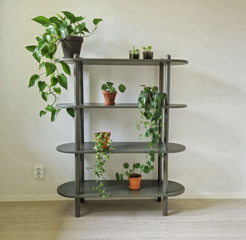 Askel avohylly 100x35x119 cm sammal - veke.fi