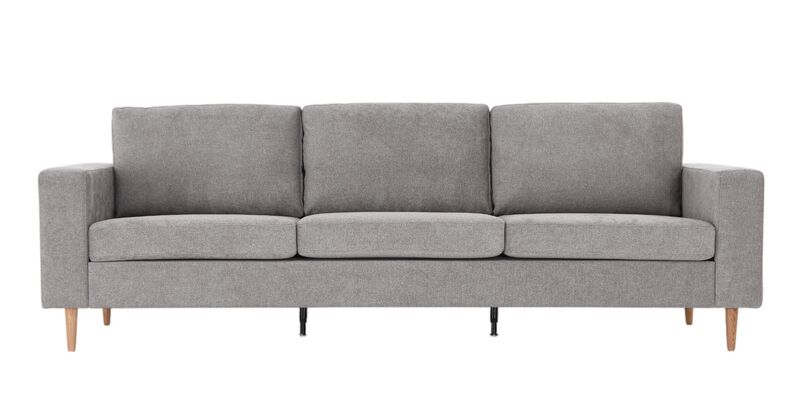 Toronto 3-istuttava sohva kitti Storm 09, jalka tammi - veke.fi