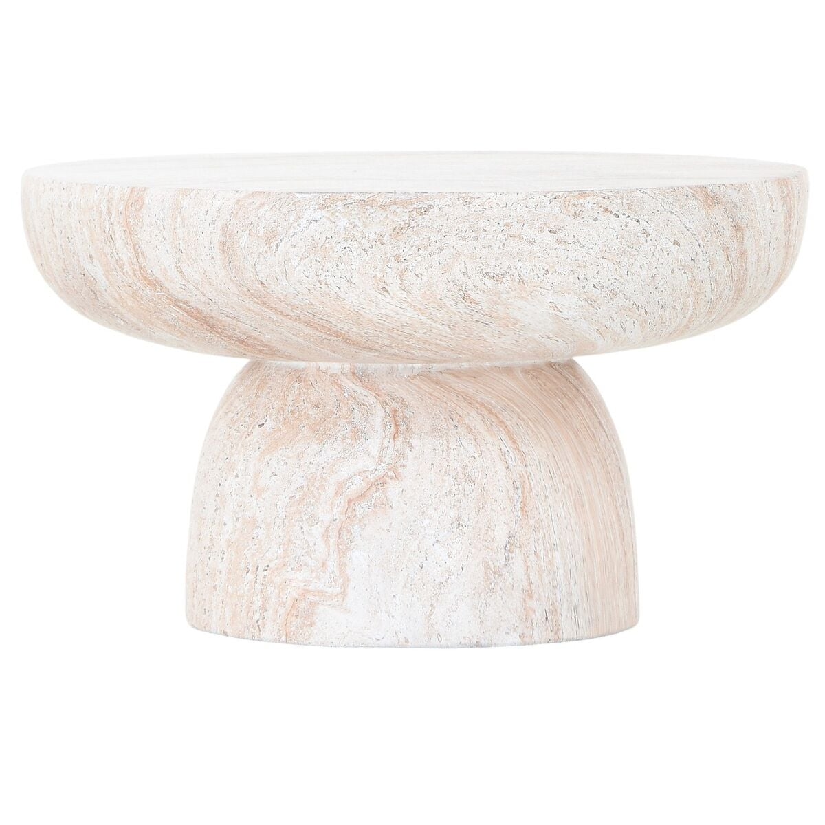 House Nordic Bonnet pyöreä sohvapöytä Ø70 cm travertine | Veke